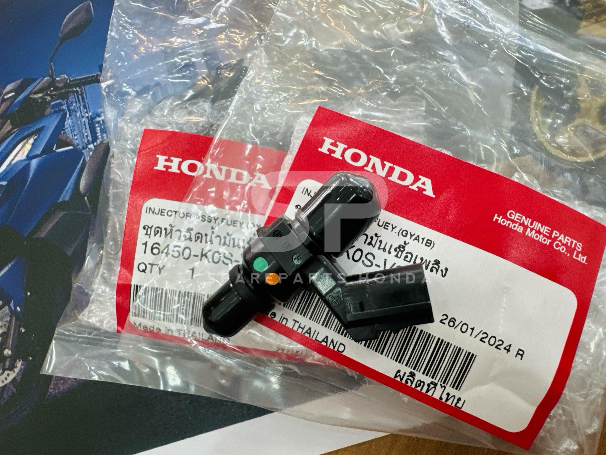 หัวฉีด Honda PCX160Click160i แท้ศูนย์ (สินค้าแท้) - spareparts.honda ...