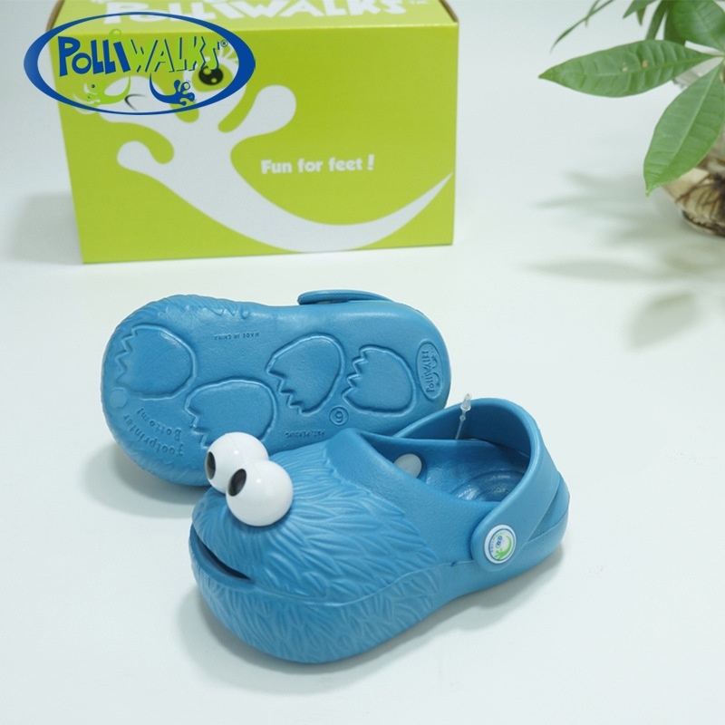 【CC】รองเท้าแตะ รองเท้าชายหาด พิมพ์ลายการ์ตูน Sesame Street น่ารัก ...