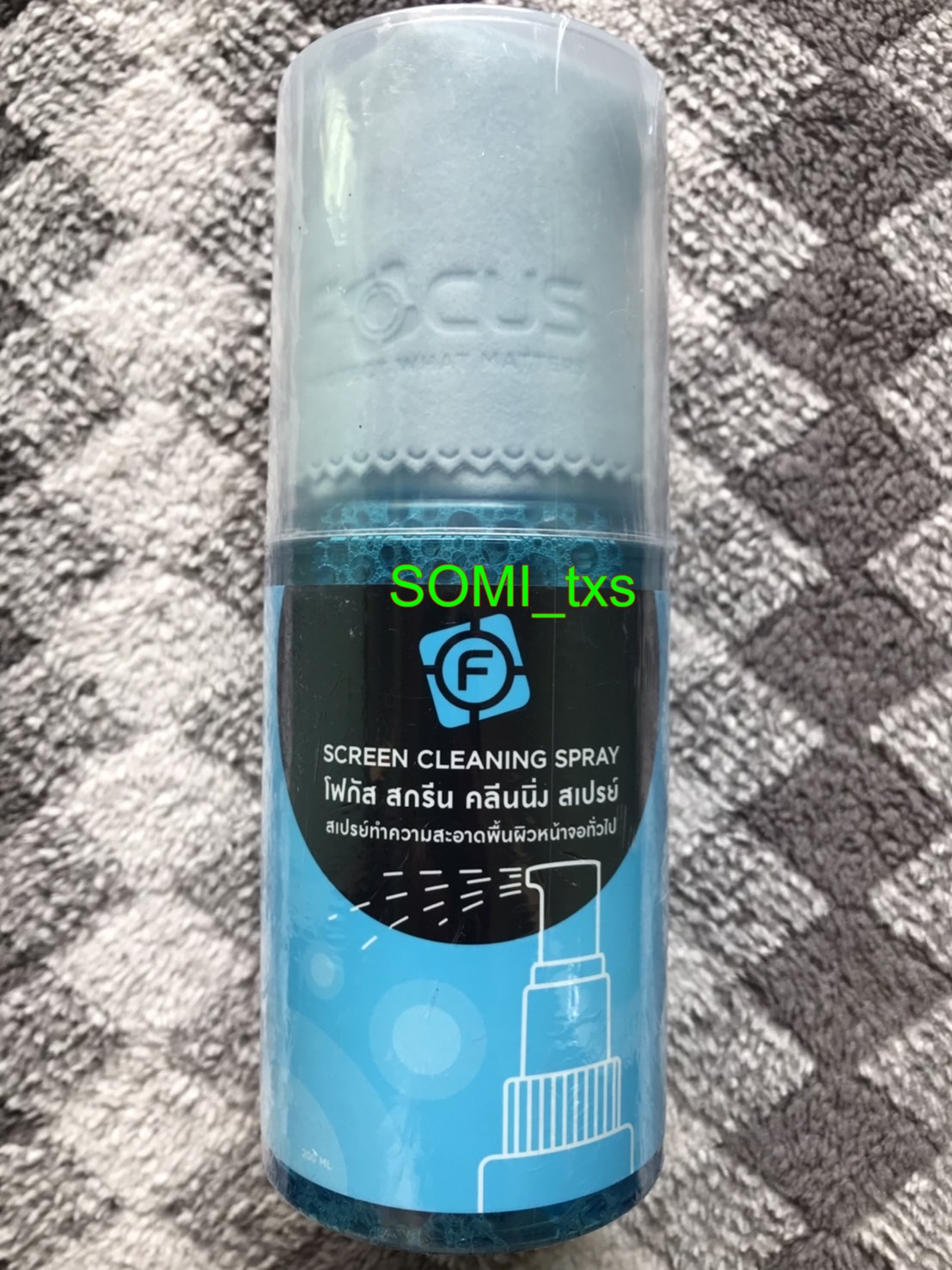 📲น้ำยาเช็ดหน้าจอโทรศัพท์ ขนาด 200 ML. No Alcohol Focus Screen Clean for ...