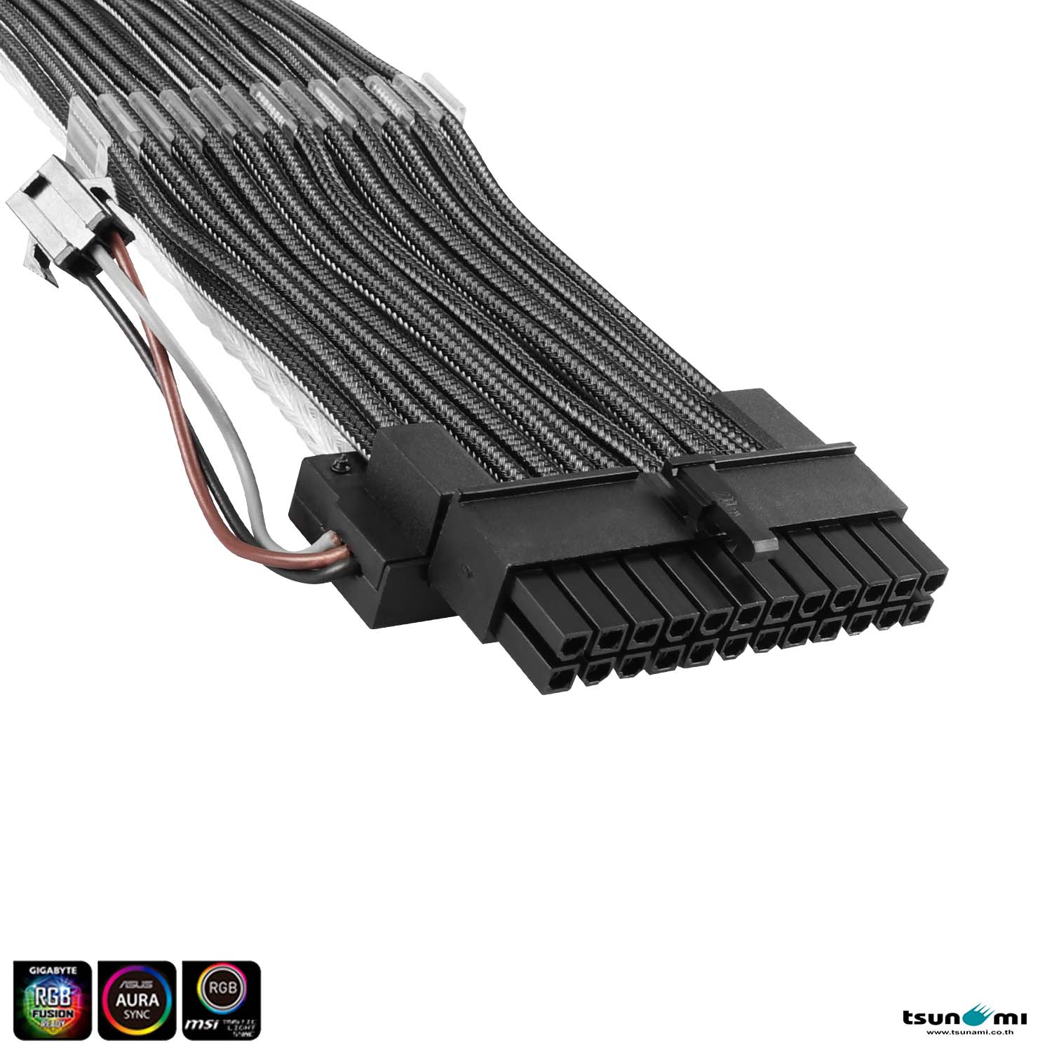 Tsunami Protector 24 PIN Neon ARGB PSU Line II - Tsunami - ThaiPick