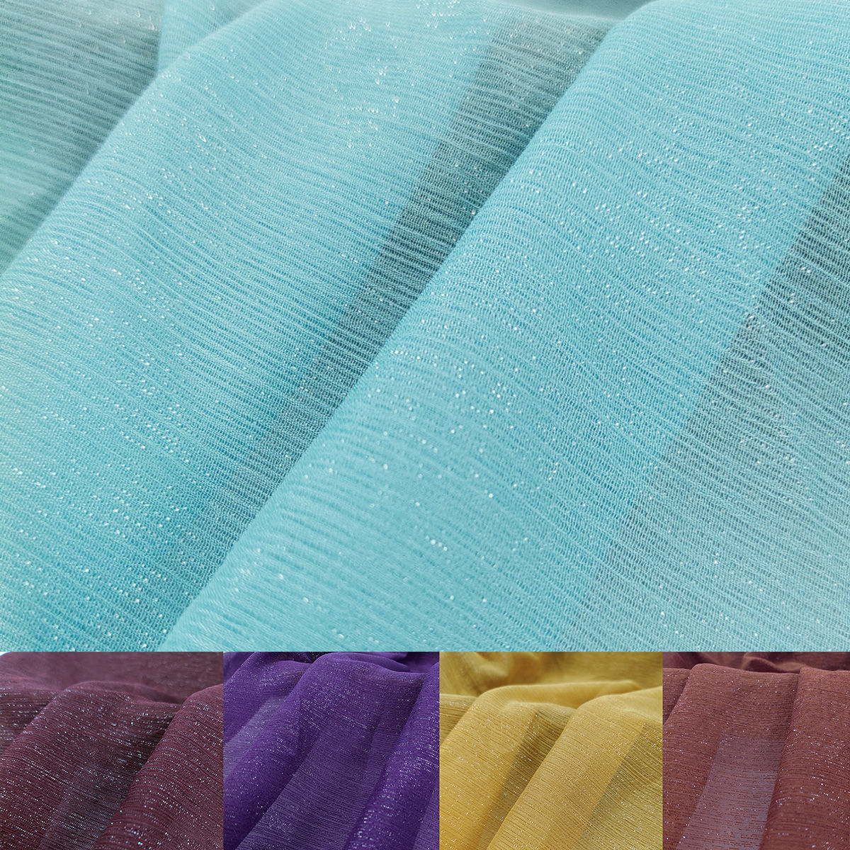 Silver light silk crepe knit chiffon fabric curtain cloth Ru macromedia ...