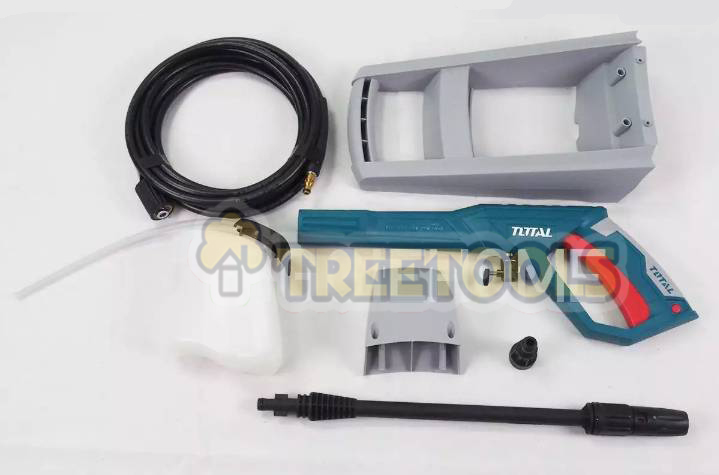 TOTAL เครื่องฉีดน้ำแรงดันสูง รุ่น TGT 11356 1800 วัตต์ 150 บาร์ ( High Pressure Washer ) ปั๊มน้ำ ...