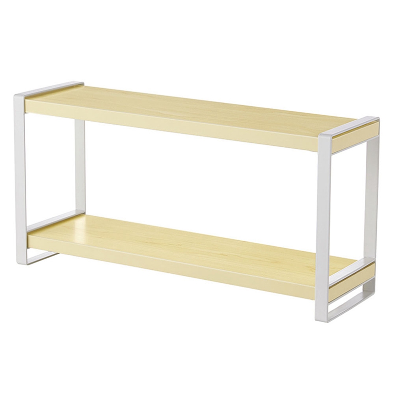 Kitchen Shelves Desktop Multifunctional Double-Layer Storage Rack Free ...