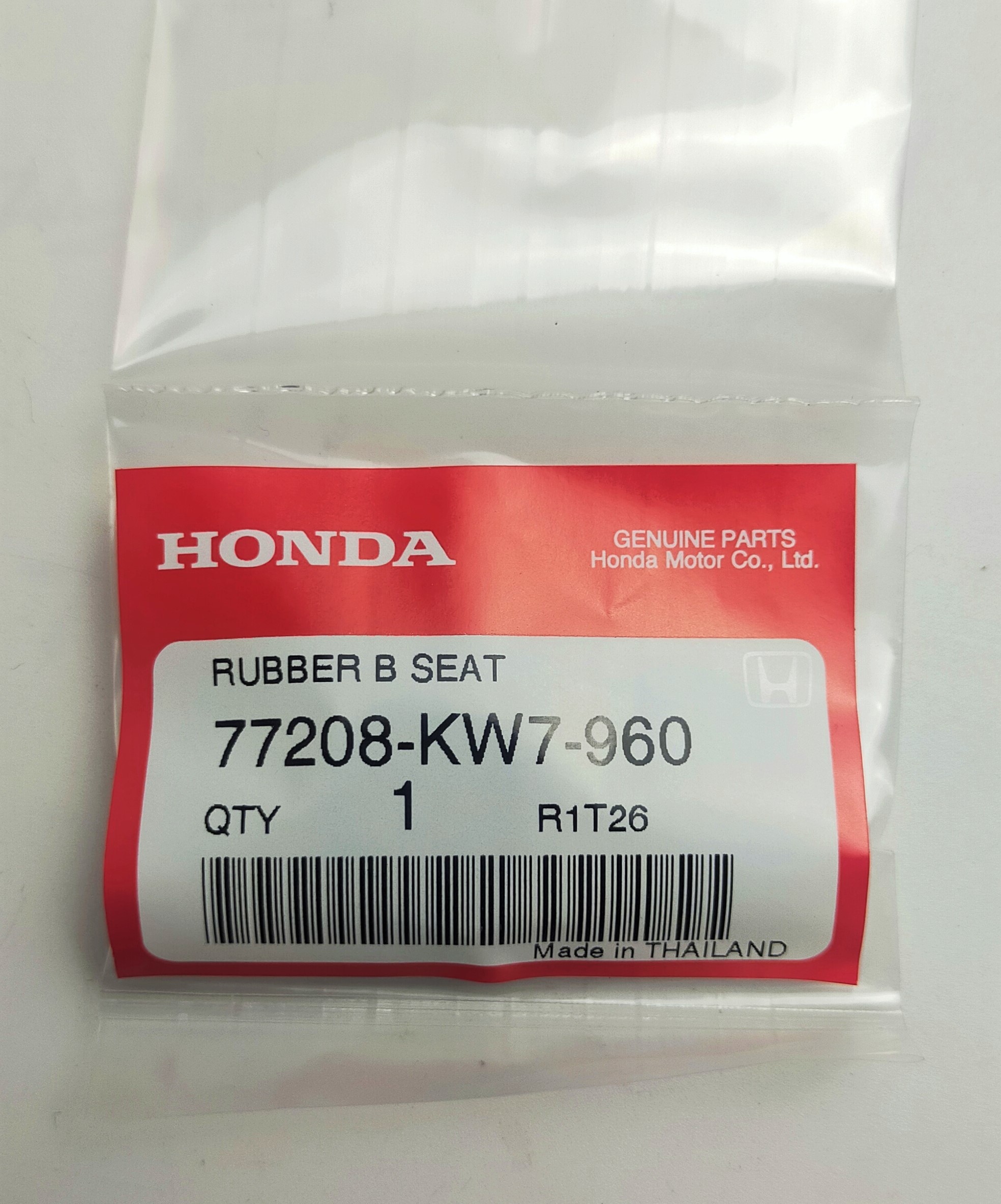 77208-KW7-960 ยางรองเบาะ Honda แท้ศูนย์ | Lazada.co.th