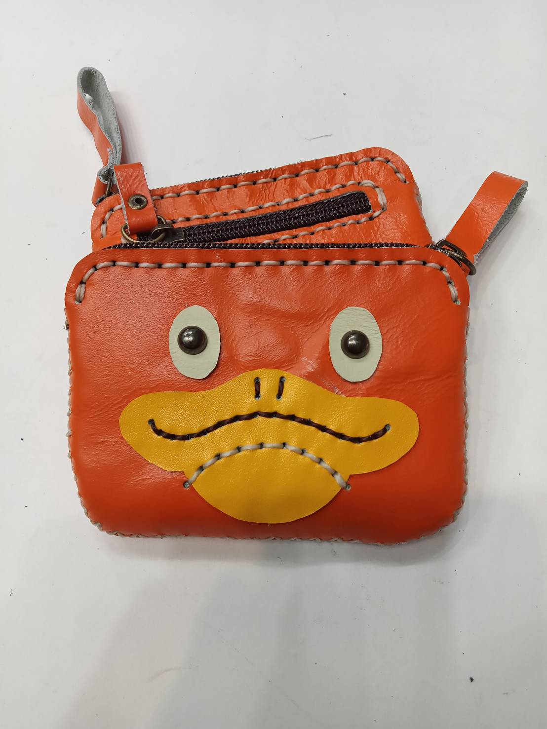 Little Duck 2 Duck coin purse handmade genuine leather 3.54.5 inches ...