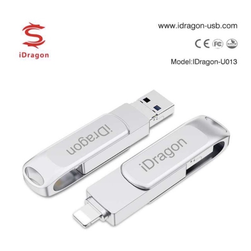 โอนข้อมูลไวกว่าเดิม️ iDragon iDrive iReader USB3.0 แฟลชไดรฟ์ iDrive ...