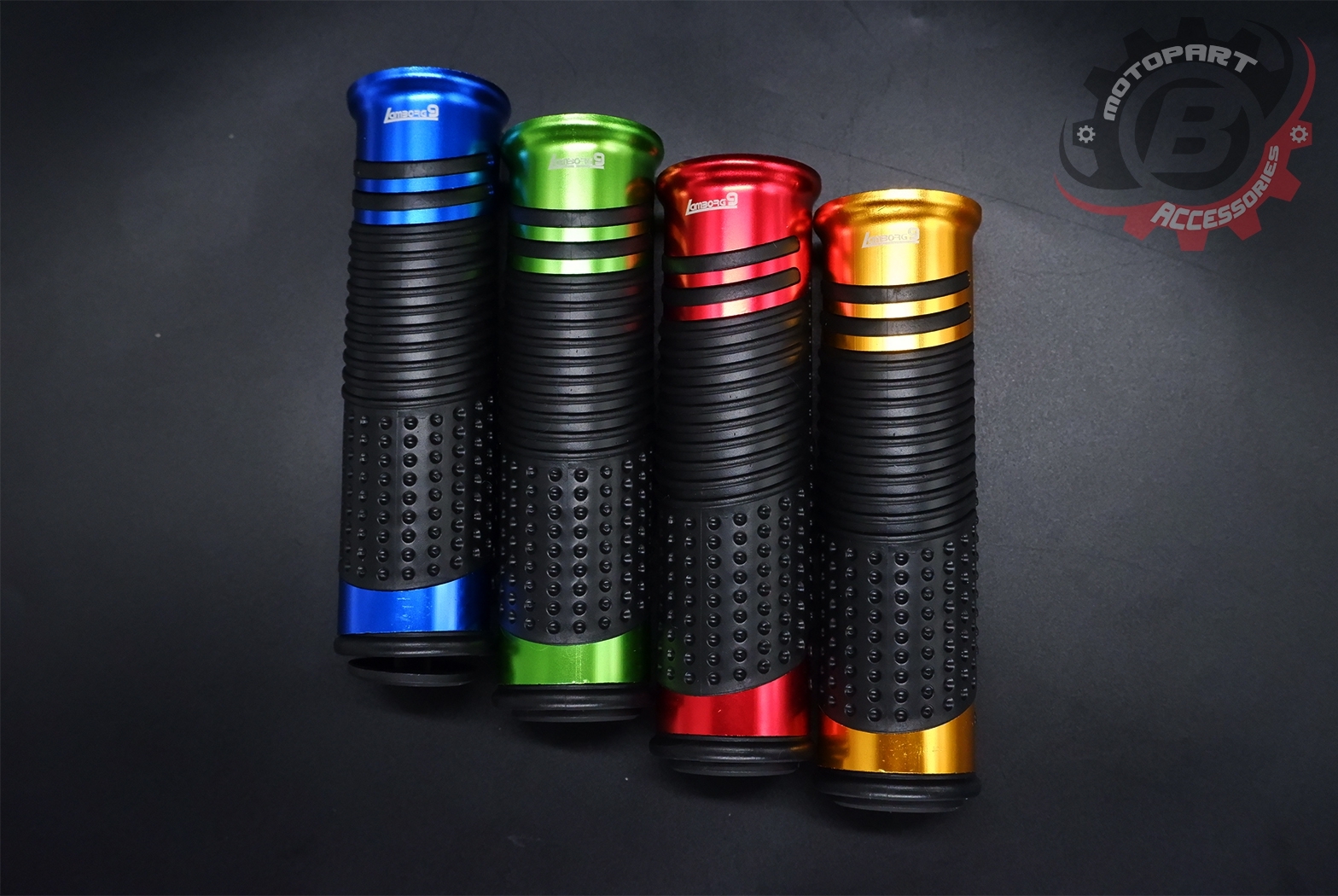 LB9 LAMBORG9 ปลอกแฮนด์แต่ง กดเลือกได้4สี ปลอกแฮนด์แดง ปลอกแฮนด์น้ำเงิน ปลอกแฮนด์ทอง ปลอกแฮนด์ ...