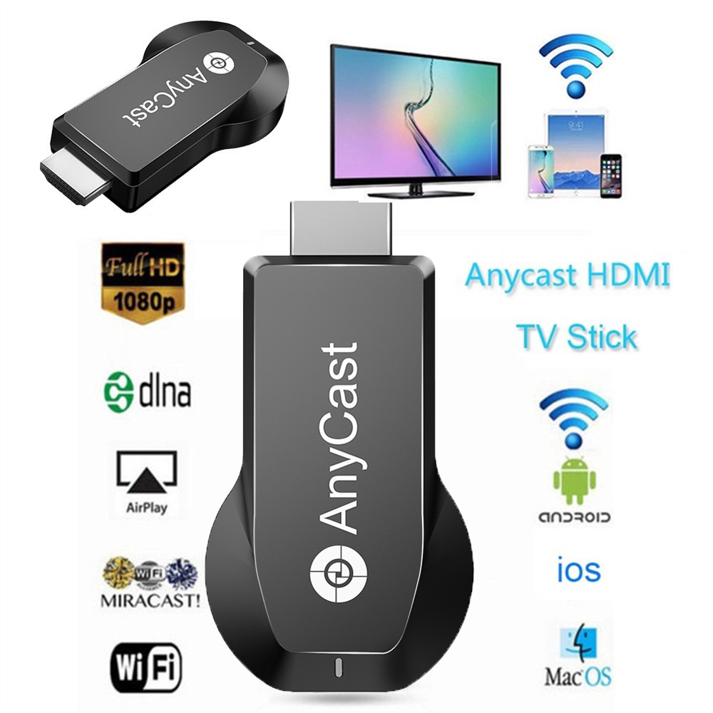 โปรโมชั่น Anycast Chromecast Dongle HDMI Wireless WIFI Display 1080 P ...