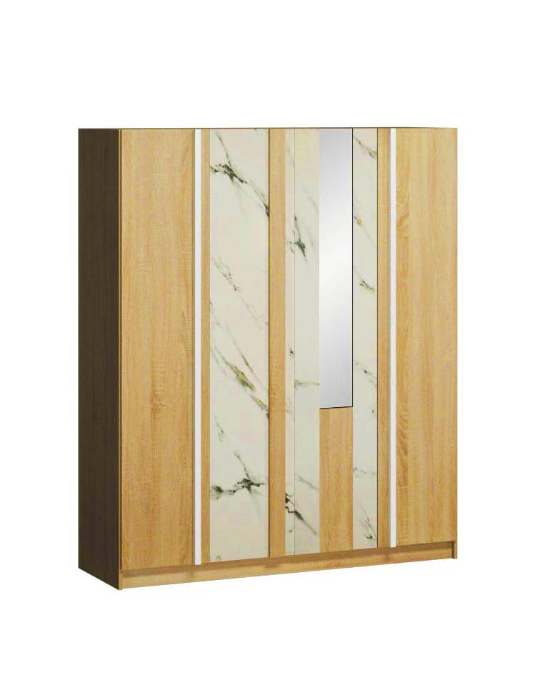 ตู้เสื้อผ้า HAVANA 160 Cm // MODEL : W-160-H ดีไซน์สวยหรู สไตล์เกาหลี 4 ...