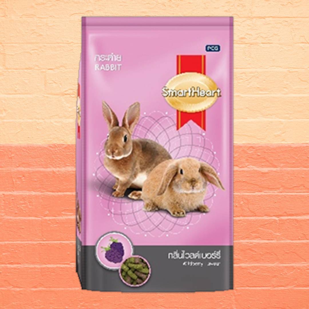 [1ถุง] SmartHeart Grown-up rabbit food, nourishing fur, reducing faeces ...