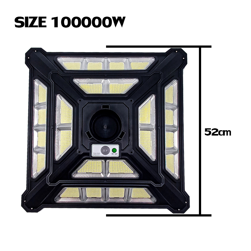 ไฟสนามโซล่าเซลล์ 500000W พลังงานแสงอาทิตย์ ไฟถนนโซล่าเซลล์ ไฟถนน ทรงUFO | Lazada.co.th