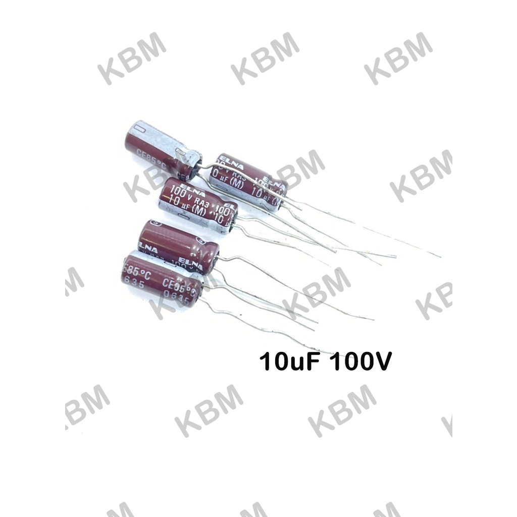 Capacitor (คาปาซิเตอร์) 10uF 100V 10uF 160V 10uF 250V 10uF 350V 10uF ...