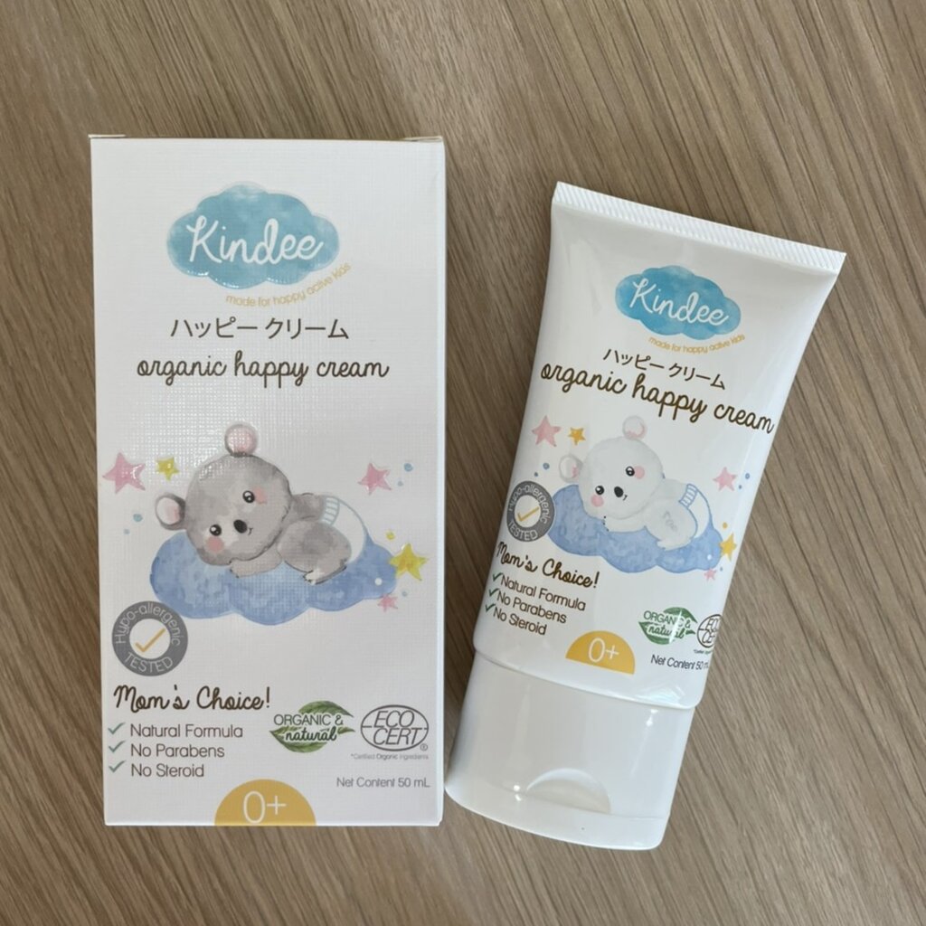 ส่งของทุกวันไม่มีวันหยุด kindee คินดี้ ออร์แกนิคแฮปปี้ครีม ลดผดผื่น ...