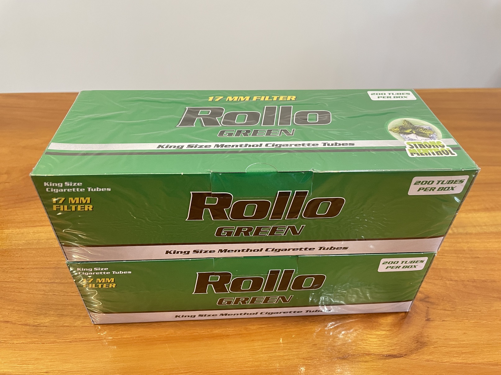ส่งฟรี! ใหม่ หลอดเปล่า โรลโล่ แบบเขียว (เย็น) Rollo Green Menthol ขนาด ...