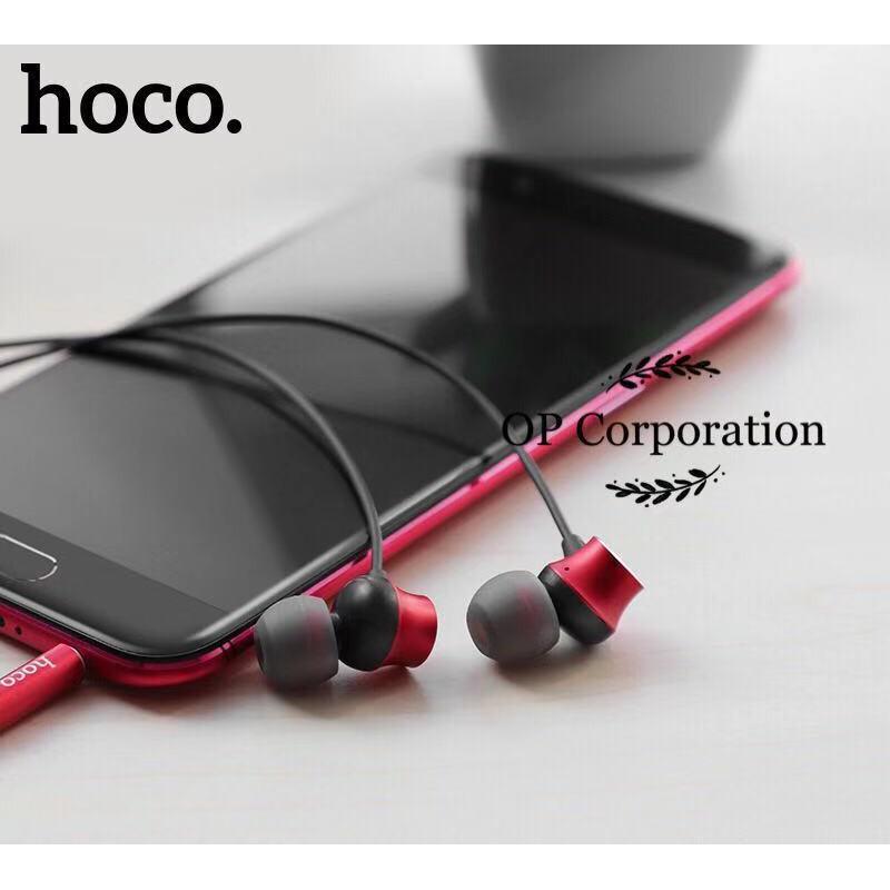 Hoco หูฟัง ของแท้100% หูฟัง รุ่นใส่สบายไม่เจ็บหู สมอลทอร์คใช้ได้กับ ...