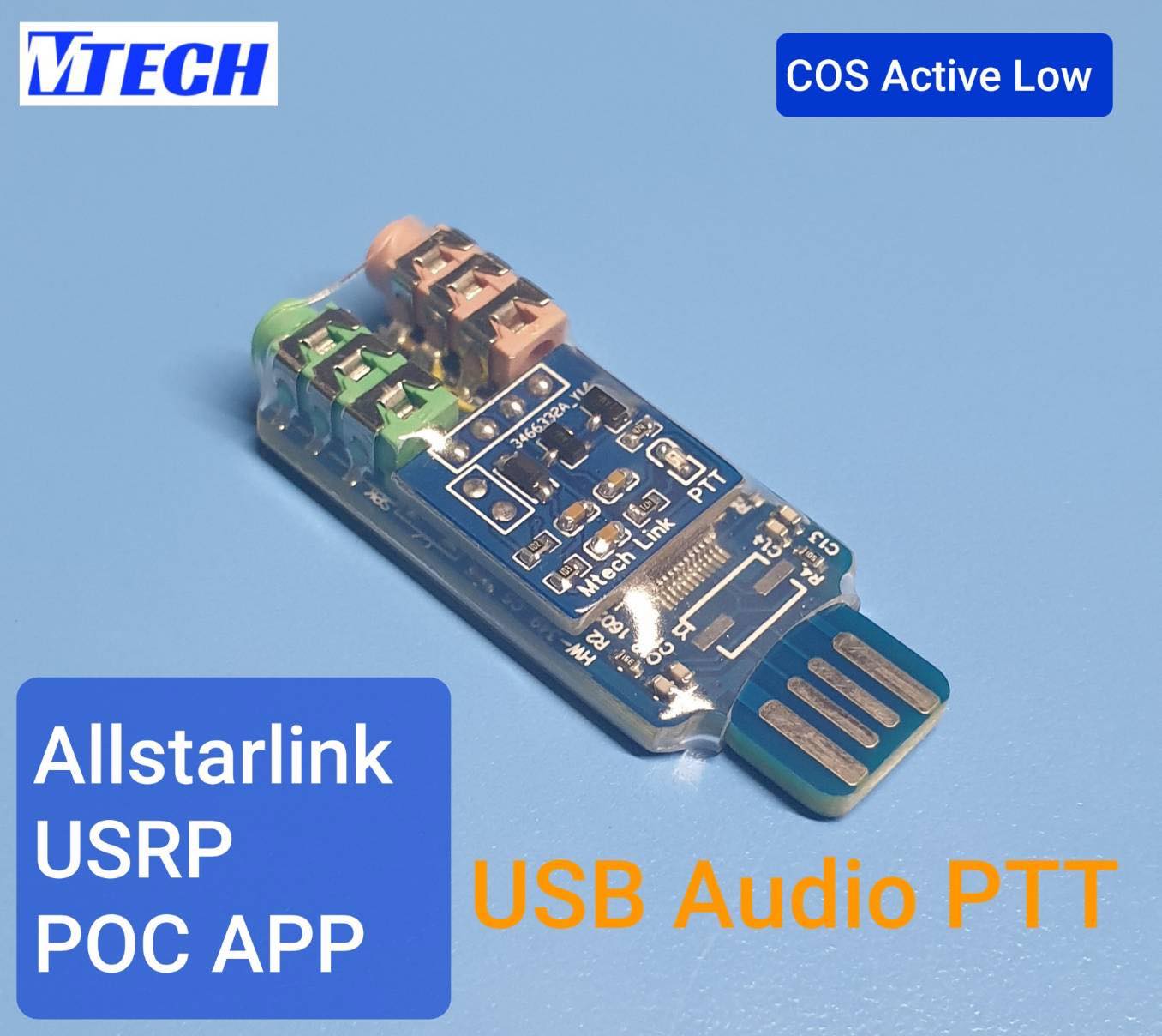 USB Audio PTT (COS Active Low) - MtechTH - ThaiPick