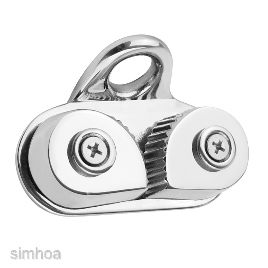Marine Boat Stainless Steel 3-15mm Rope Junior Clam Cleat Jam Cleat ...