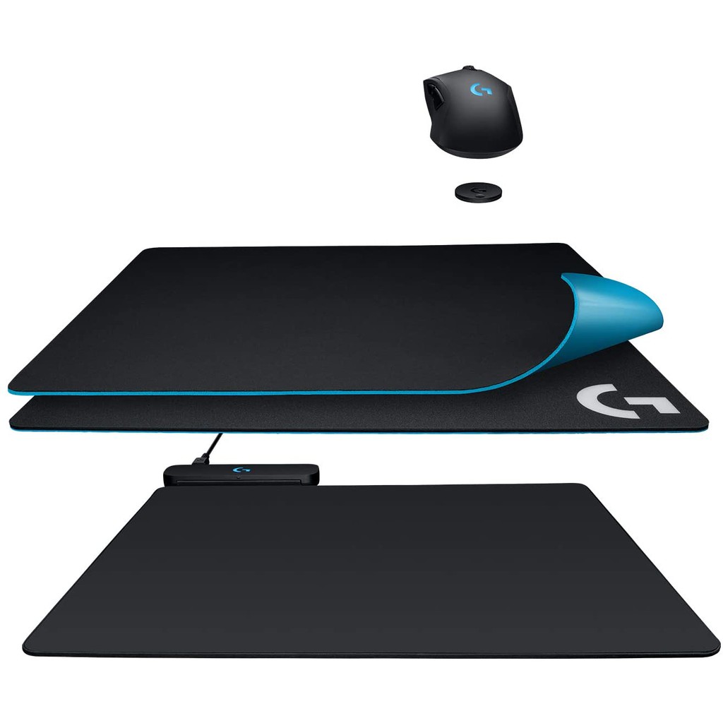 [in stock now] Logitech (G) Game Mouse Pad POWERPLAY Wireless Charging ...