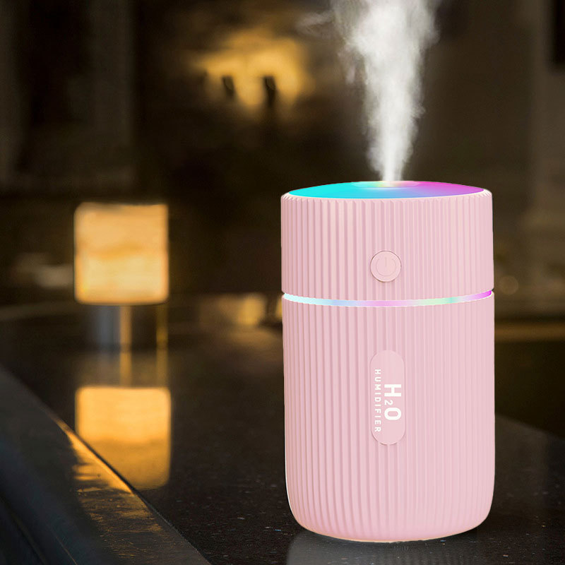 Light colorful cup humidifier-pink - 1JIYsNmk - ThaiPick