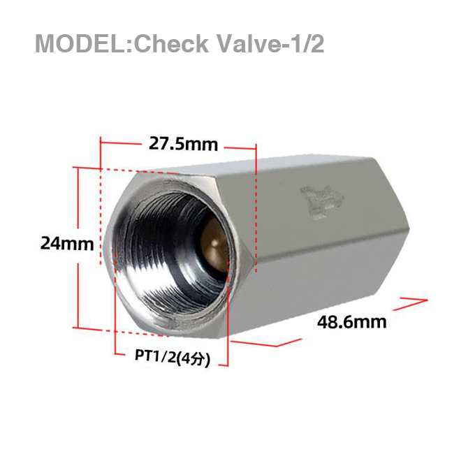 New Brass 1/8'' 1/4'' 3/8'' 1/2'' BSPT Threaded Female Full Ports One ...