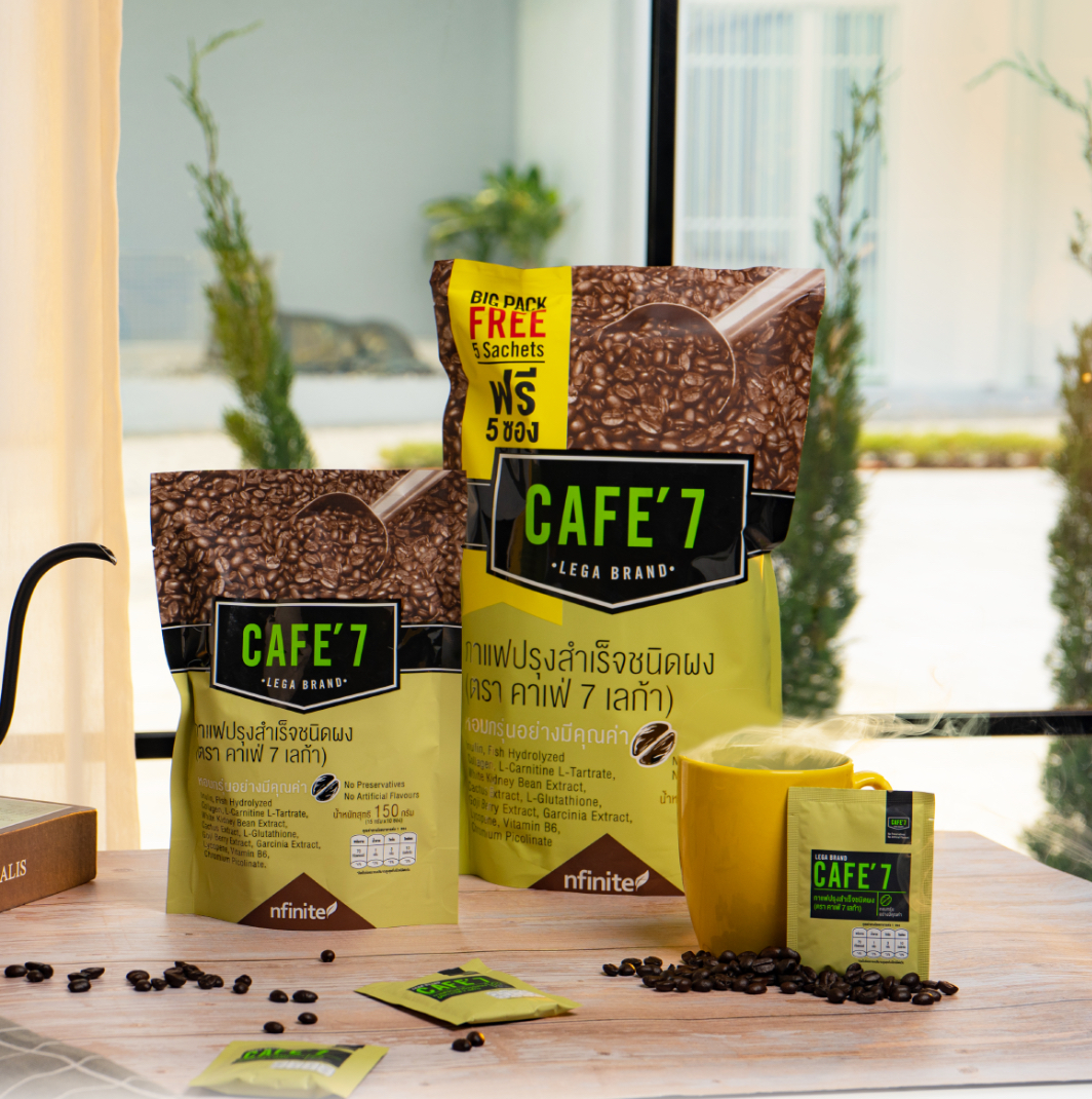 CAFE'7 LEGA 10ซอง | Lazada.co.th