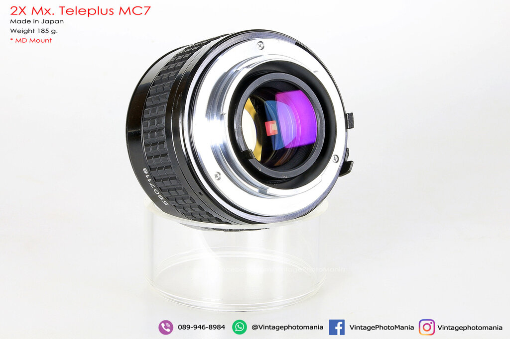 2X Mx. Teleplus MC7 *MD Mount - VintagePhotoMania - ThaiPick