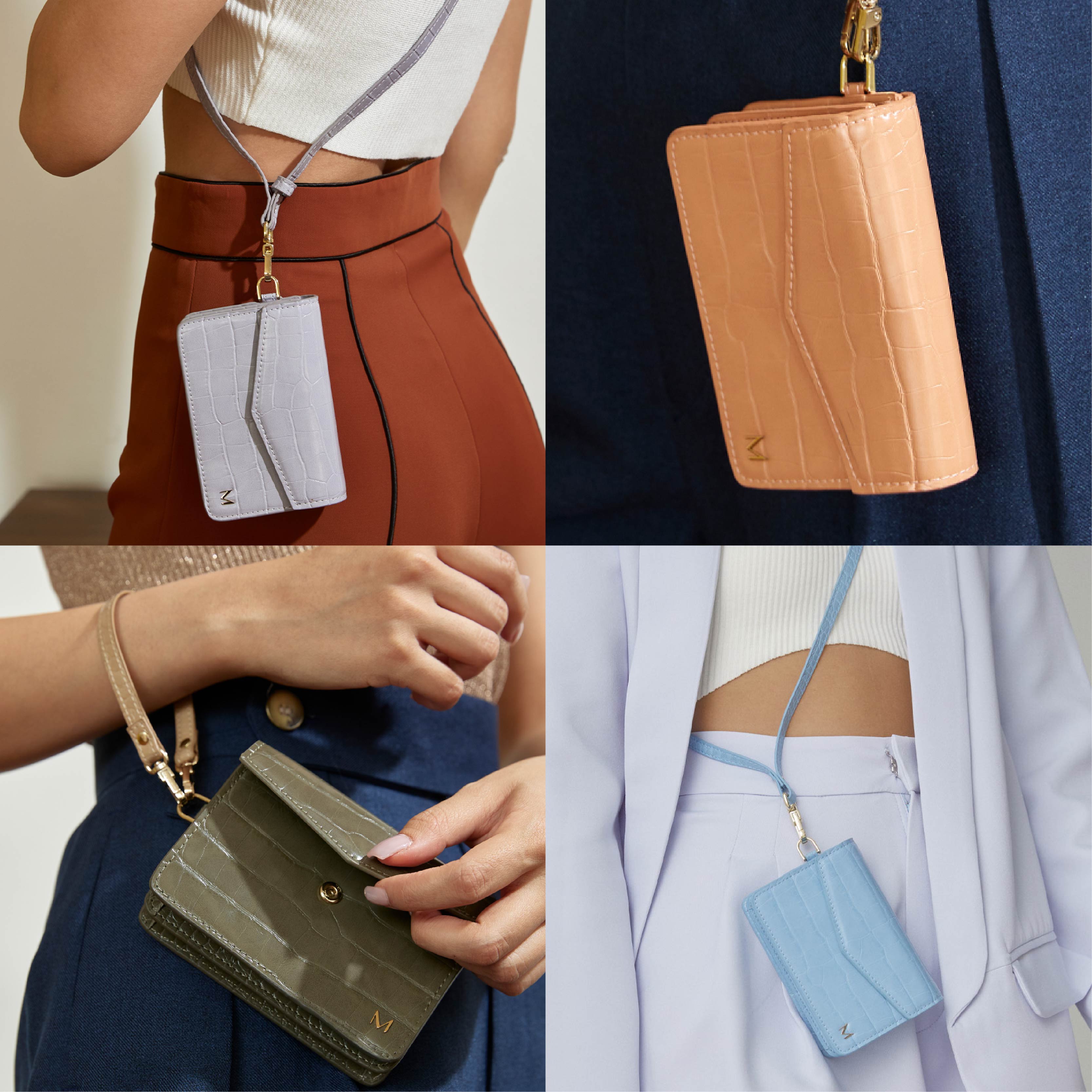 MUSE Mini Wallet กระเป๋าใบเล็กทรงเหลี่ยม - MUSE on the move - ThaiPick