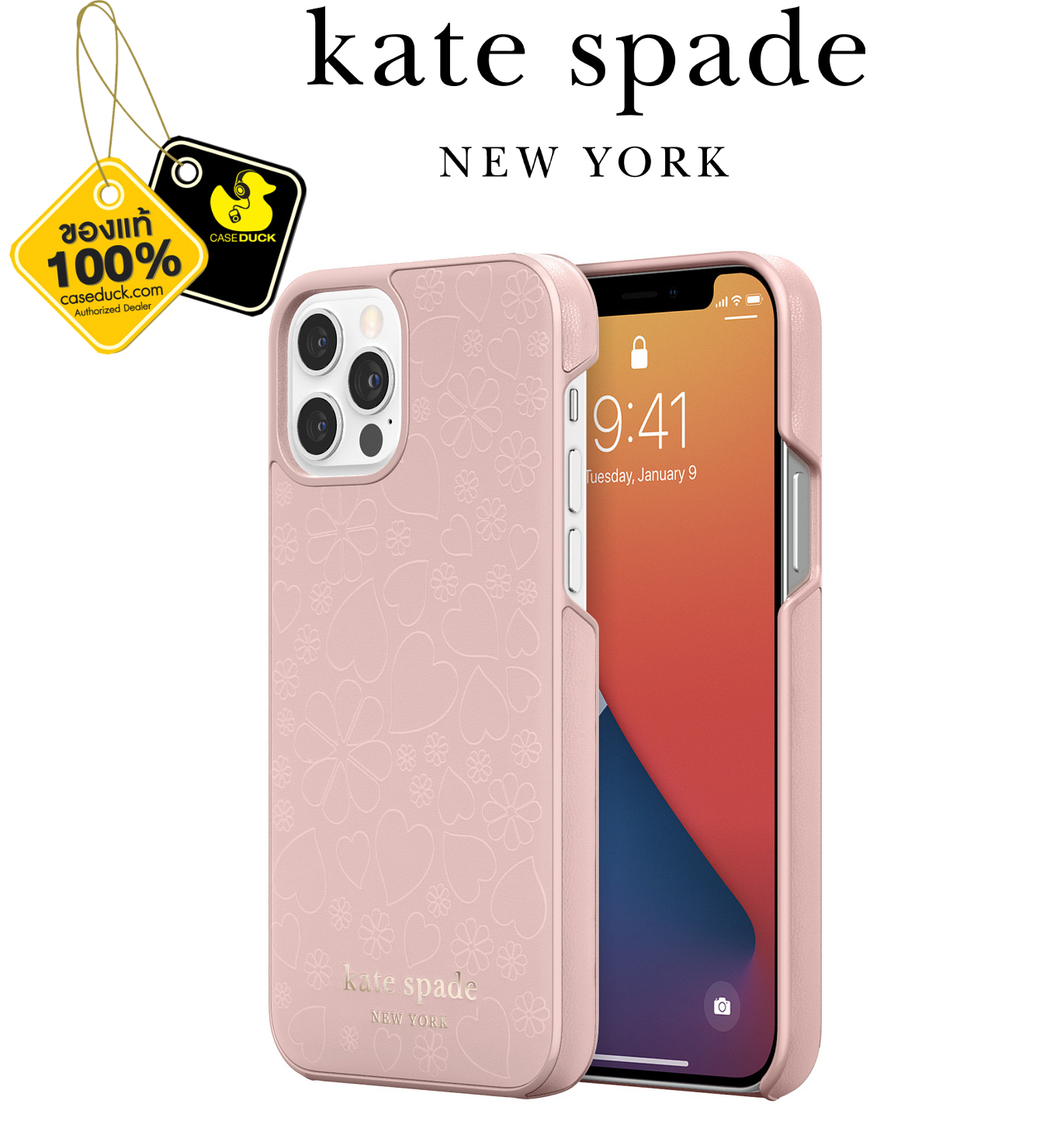 เคส iPhone 12 /12 Pro Kate Spade New York Wrap Case - CaseDuck - ThaiPick