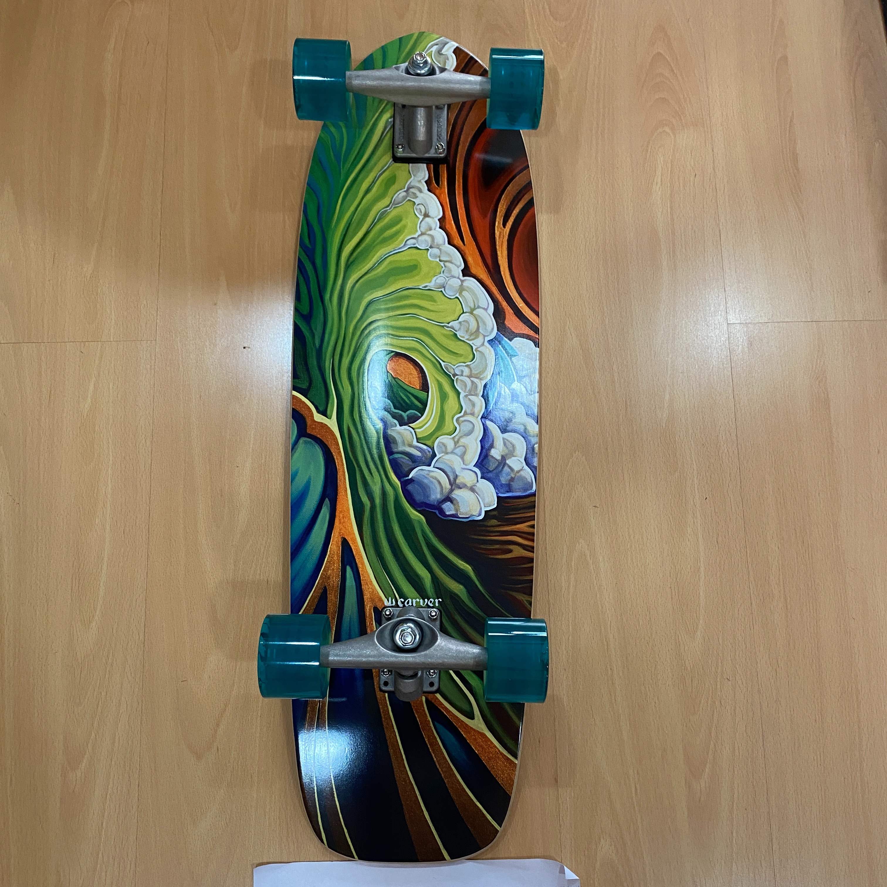 Carver Surfskate เซิร์ฟสเก็ต Greenroom 33.75นิ้ว ทรัคCX มาพร้อมกล่อง ...