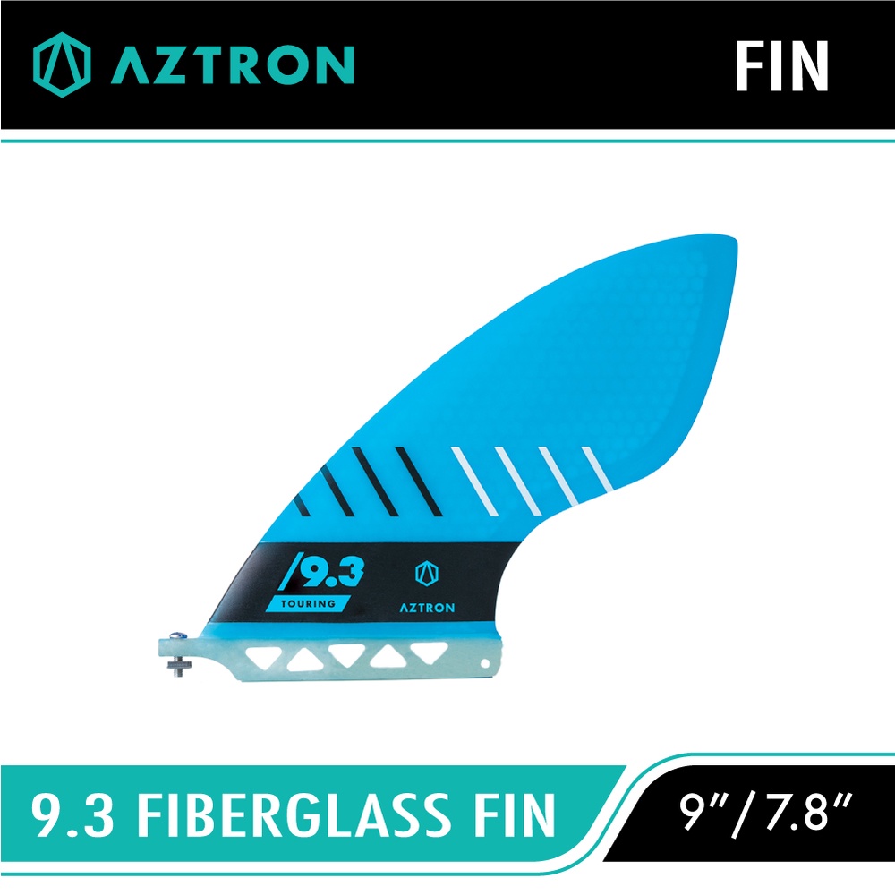 Aztron 9.3 fiberglass Fin RaceTouring US fin box setup ฟิน สำหรับบอร์ด ...