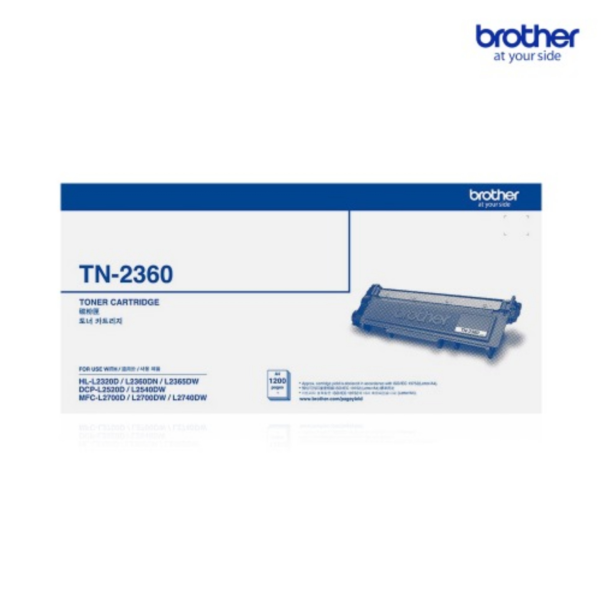 BROTHER TN-2360 Toner ของแท้ EARTH SHOP ใช้กับเครื่องรุ่น HL-L2360DN/HL ...