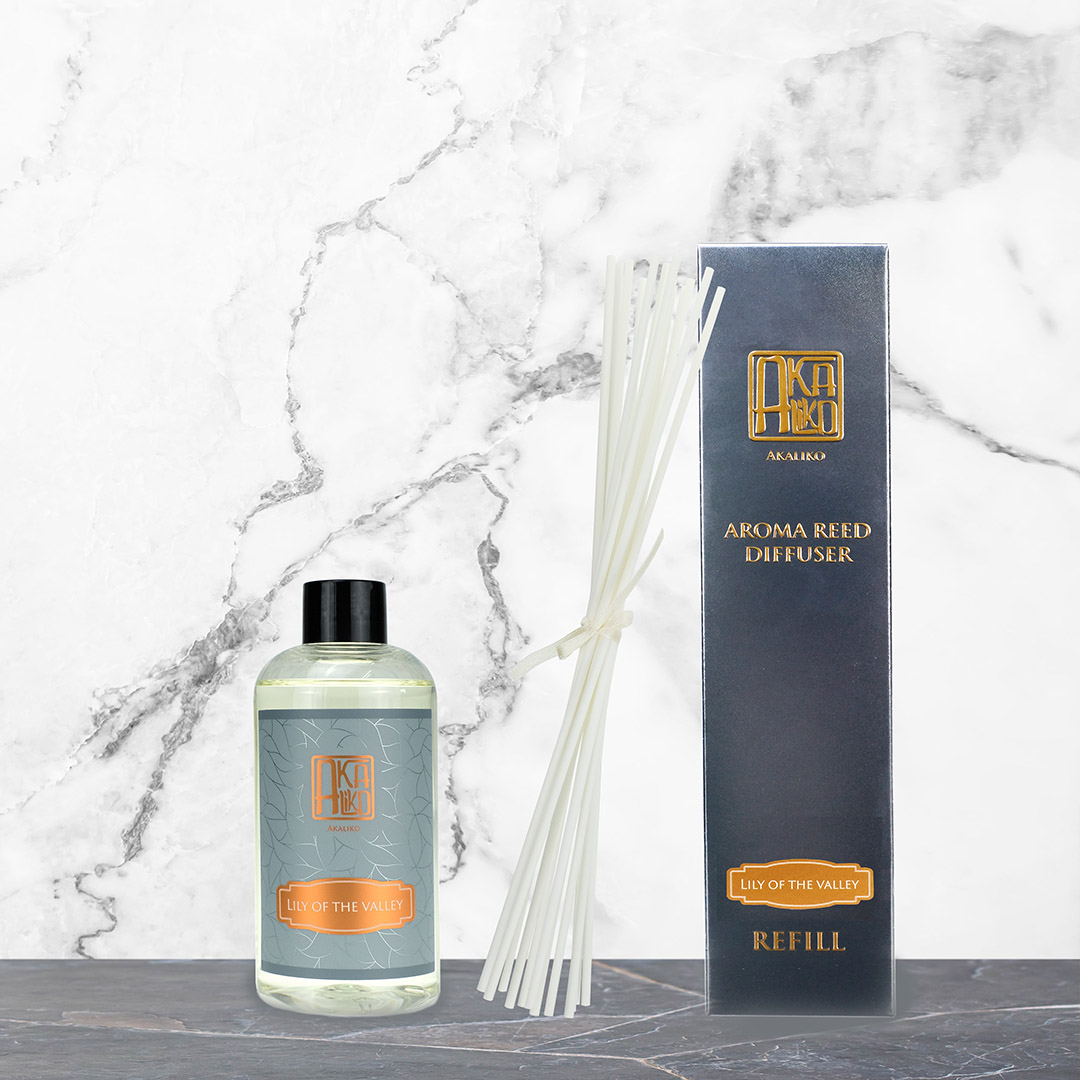 Udaya ก้านไม้หอมปรับอากาศชนิดเติม REFILL REED DIFFUSER 300 ml. FREE ก้านไม้Fiber Sticks 8 ก้าน ...