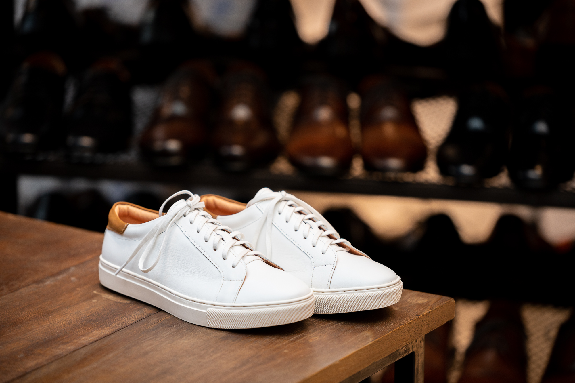 [SN02] Shoesshi รองเท้า Sneaker หนังแท้ | Lazada.co.th