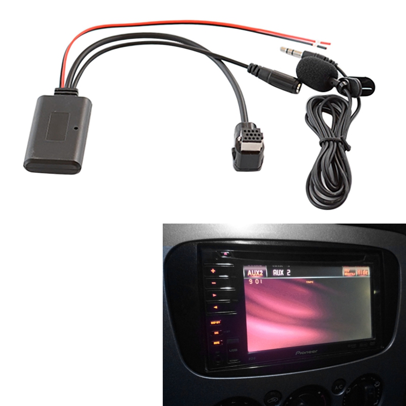 Car Bluetooth 5.0 Aux Cable Microphone Handsfree Mobile Phone Free ...