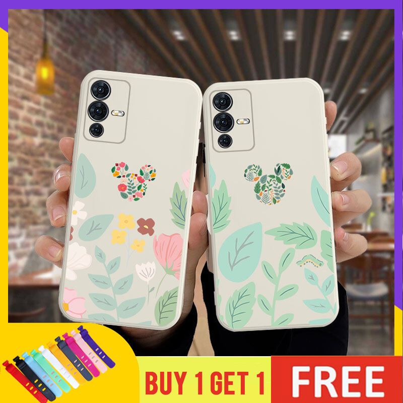 สีน้ำเคส มุมฉากเคส นุ่มเคส Xiaomi Redmi 9C NFC 9T 9 Power POCO M3 M2 ...