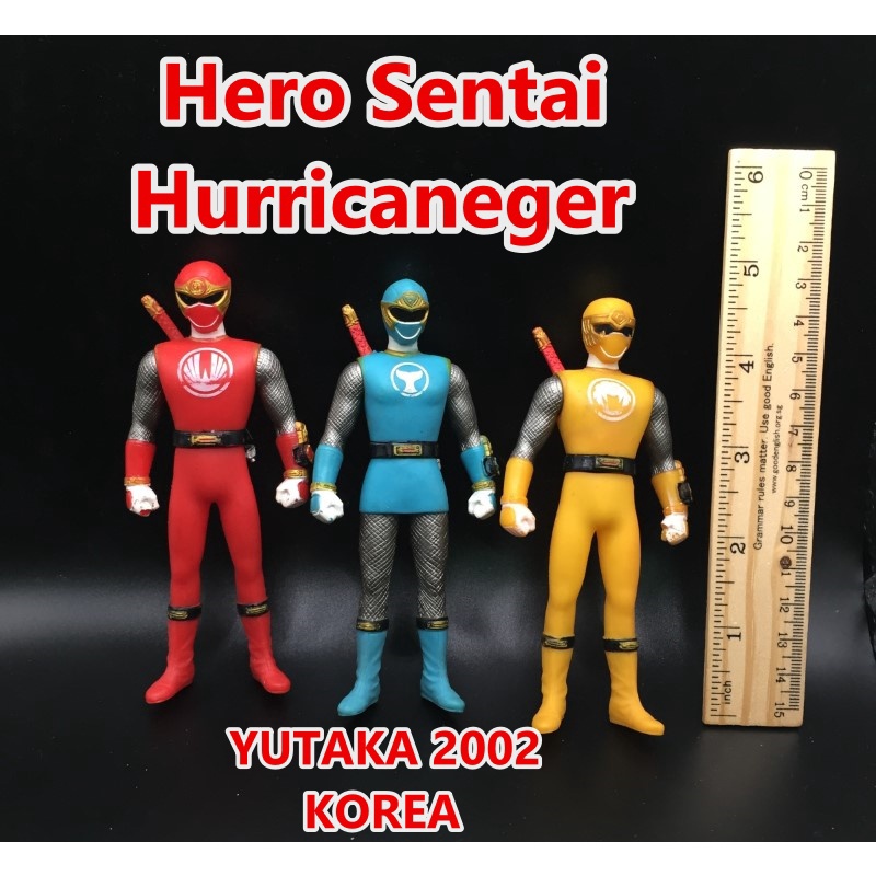 ฟิกเกอร์ ขบวนการเรนเจอร์ เฮอริเคนเจอร์ Vintage Power Rangers ...