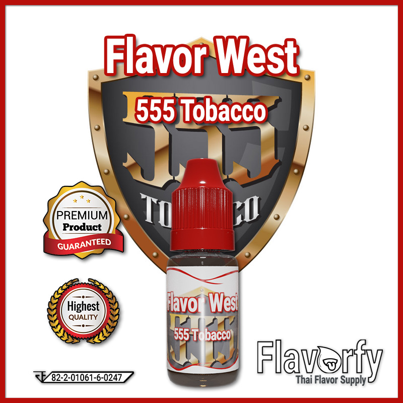 Flavor West 555 - 555 โทบัคโค - กลิ่นผสมอาหาร - ผ่านการรับรองจาก อย. ...