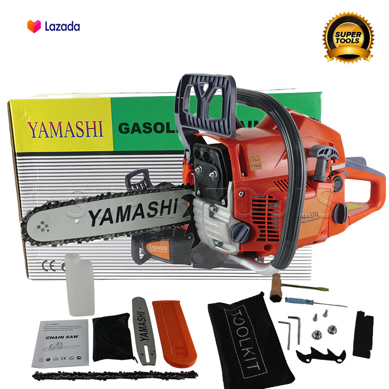 YAMASHI เลื่อยยนต์ YMS-3400 11.5 บาร์ 2 จังหวะ 0.90±00.8 แรงม้า - DSK ...