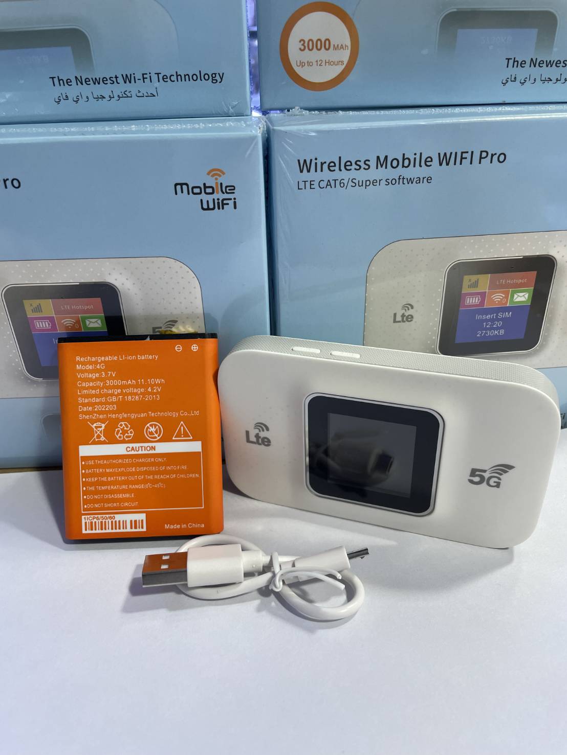 POCKET WIFI 4G/5G *ใส่ได้ทุกซิม*????แบบพกพาพร้อมแบต1ก้อน ????สามารถ ...