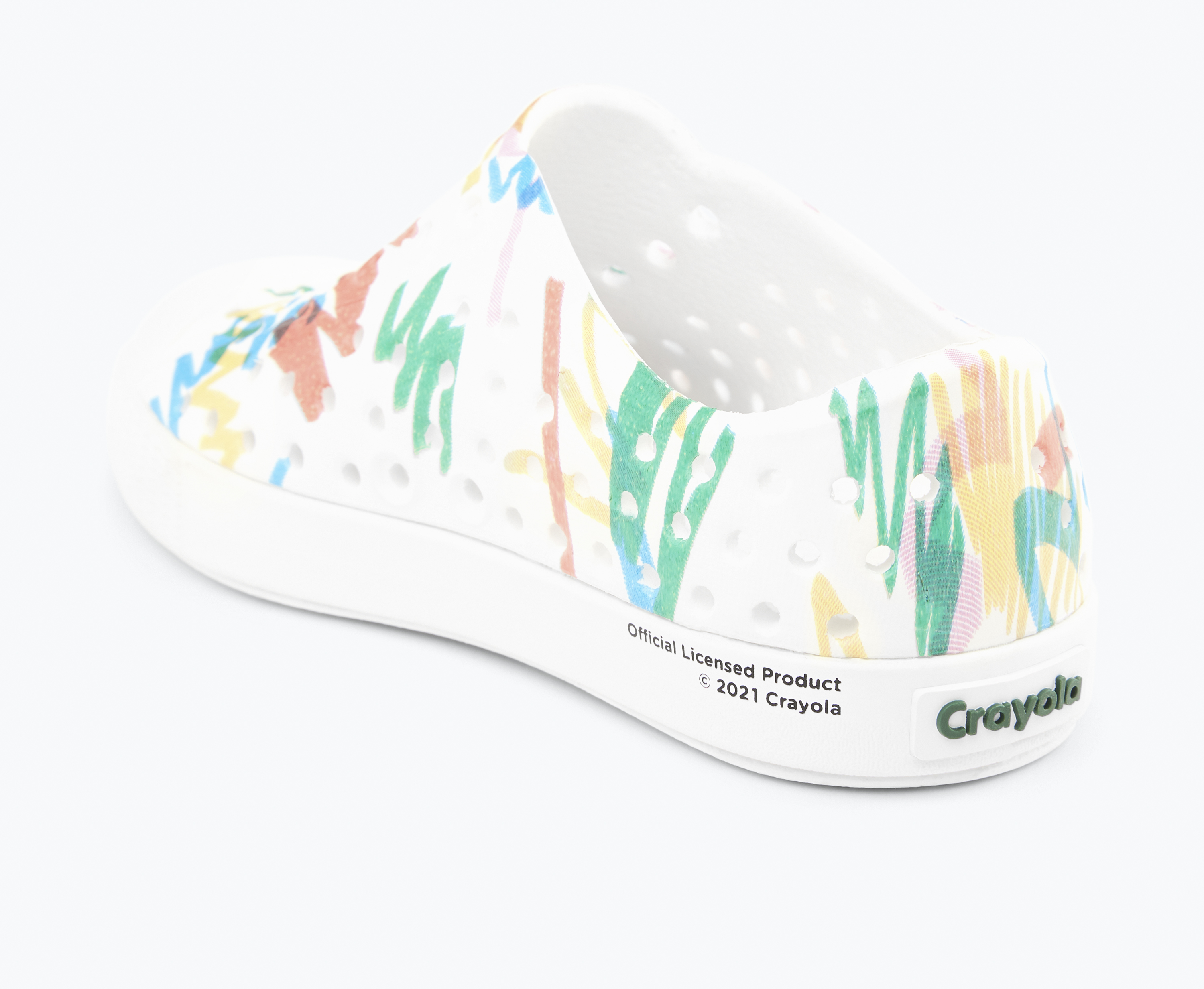 Native รองเท้ากันน้ำเด็กเล็ก EVA รุ่น Jefferson print สี SHELL WHITE ...