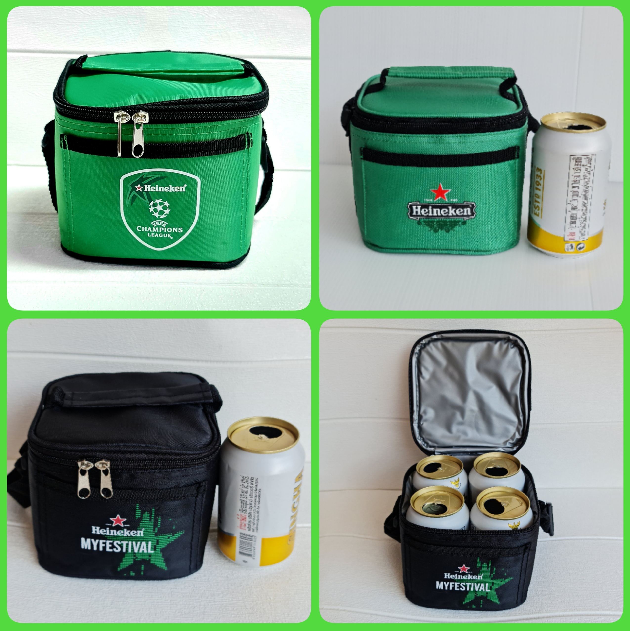 กระเป๋าเก็บความเย็น/เก็บอุณหภูมิเย็น-ร้อน ลายสิงห์/Chivas/Coke/Hei ...