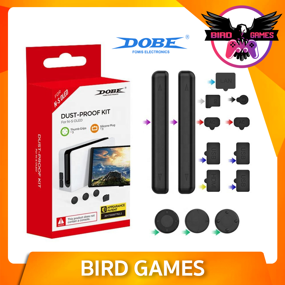 กันฝุ่น switch oled Dobe Dust Proof Kit for Nintend Switch OLED TNS ...