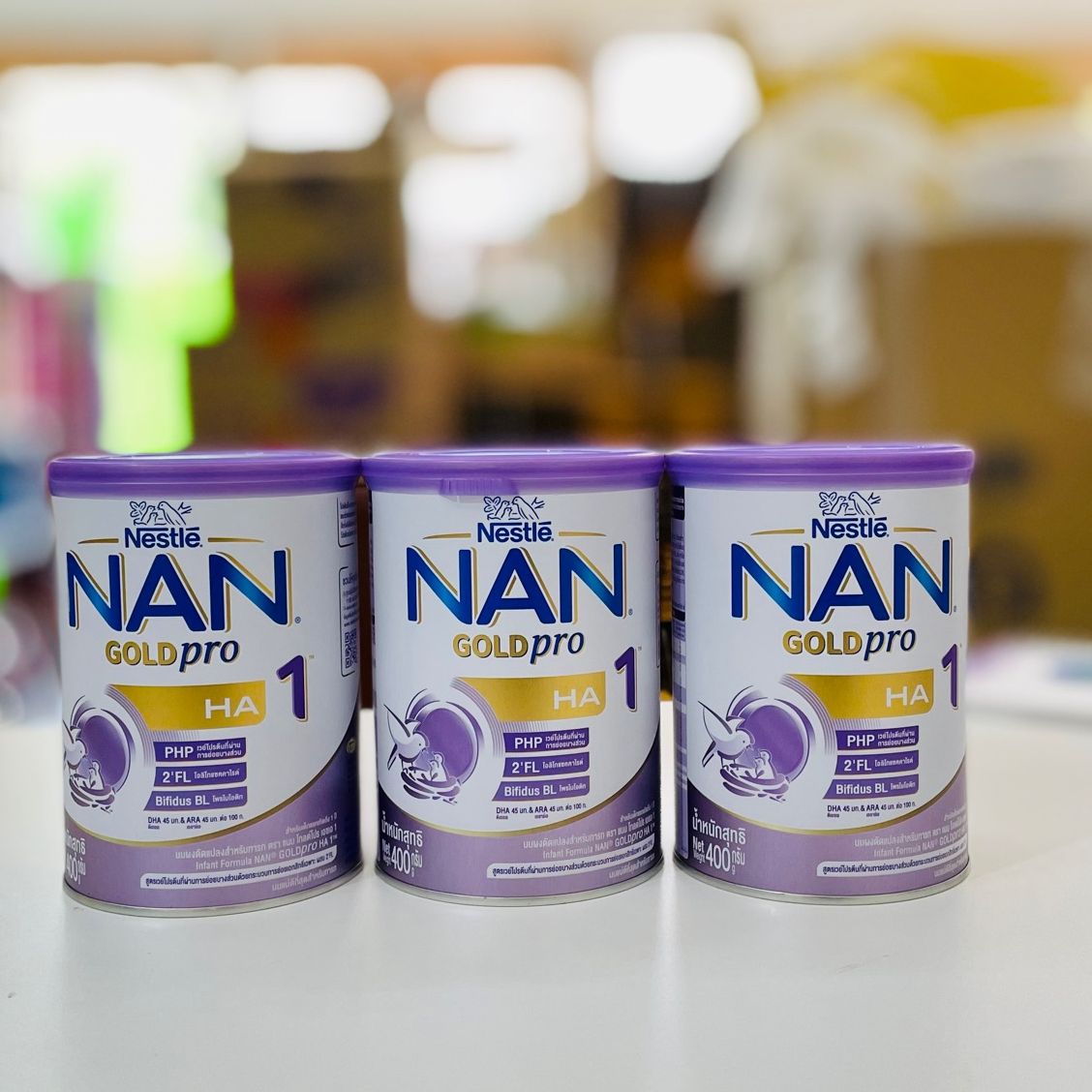 NAN Gold Pro HA 1 ขนาด 400 กรัม แพค 3 กระป๋อง - winwint666 - ThaiPick