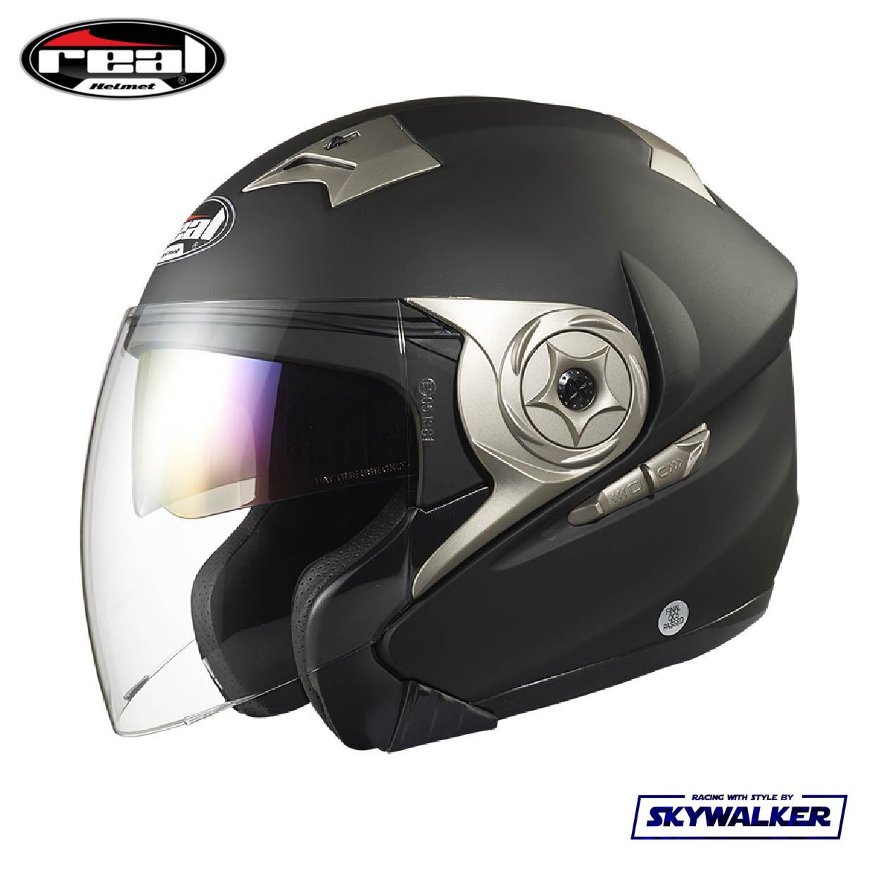 **REAL HELMET หมวกกันน็อค เปิดหน้า รุ่น NEXT - Skywalker Shop - ThaiPick