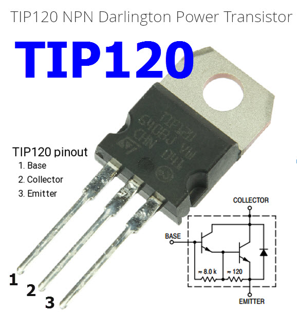 TIP120 5.0 A, 60 V NPN Darlington Bipolar Power Transistor | Lazada.co.th