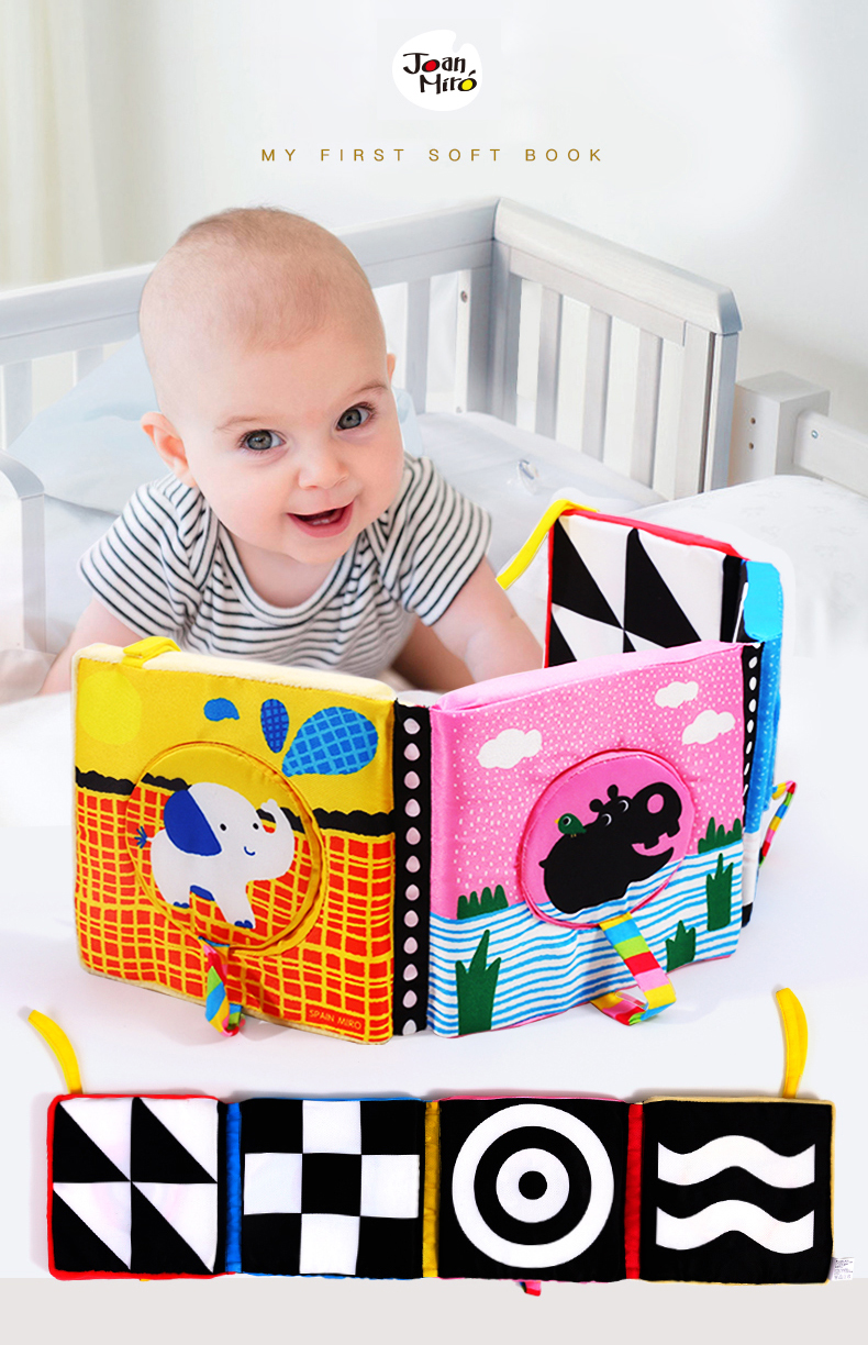 Totty Books (ส่งไวจากไทย แรกเกิด - 4 ขวบ) หนังสือผ้า แขวนรถเข็น เสริมคำ ...