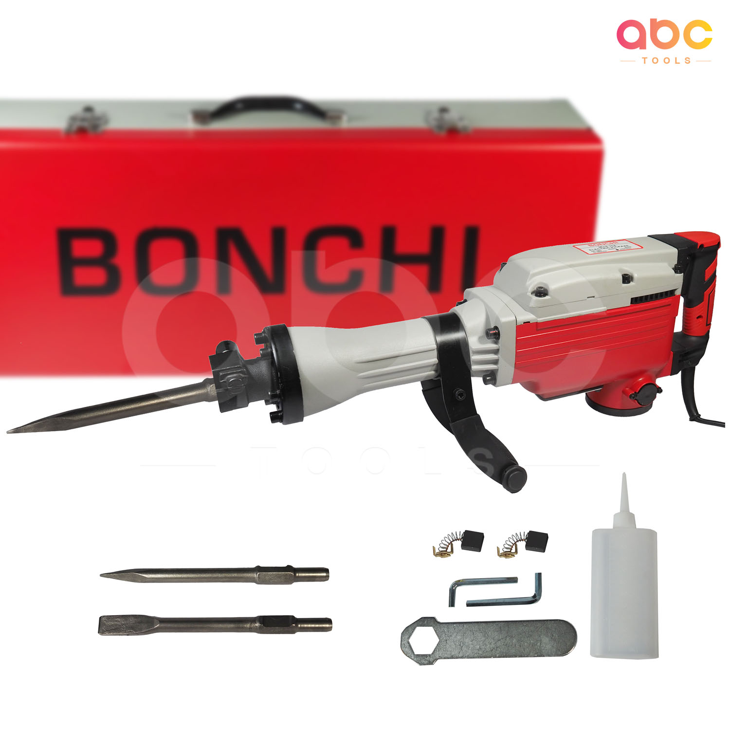 BONCHI สกัดไฟฟ้า รุ่น 75A 3000W หนัก 23kg สำหรับงานหนัก เจาะทำลายพื้น ...