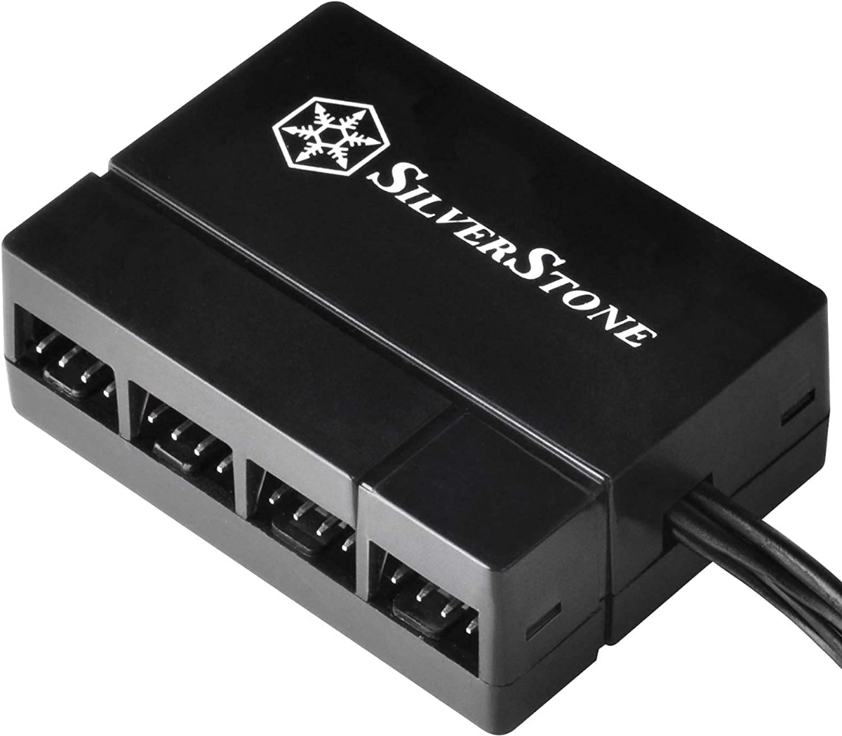 SilverStone Technology Silverstone 8-Port PWM Fan Hub/Splitter for 4 ...
