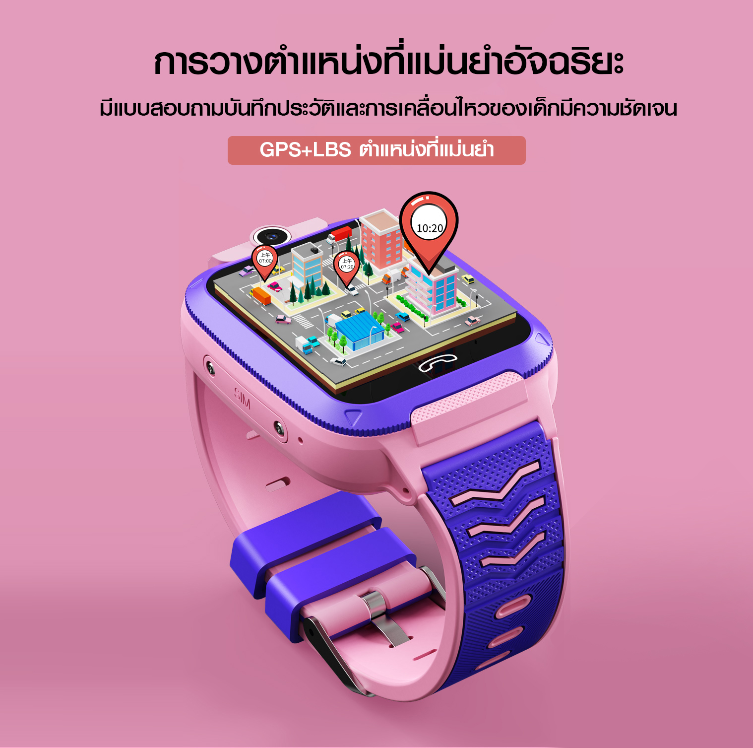 พร้อมส่งจากไทย ใหม่ Q20 นาฬิกาไอโมเด็ก กันน้ำ นาฬิกาไอโมเด็ก Sos นาฬิกากันเด็กหาย นาฬิกาโทรได้ ...