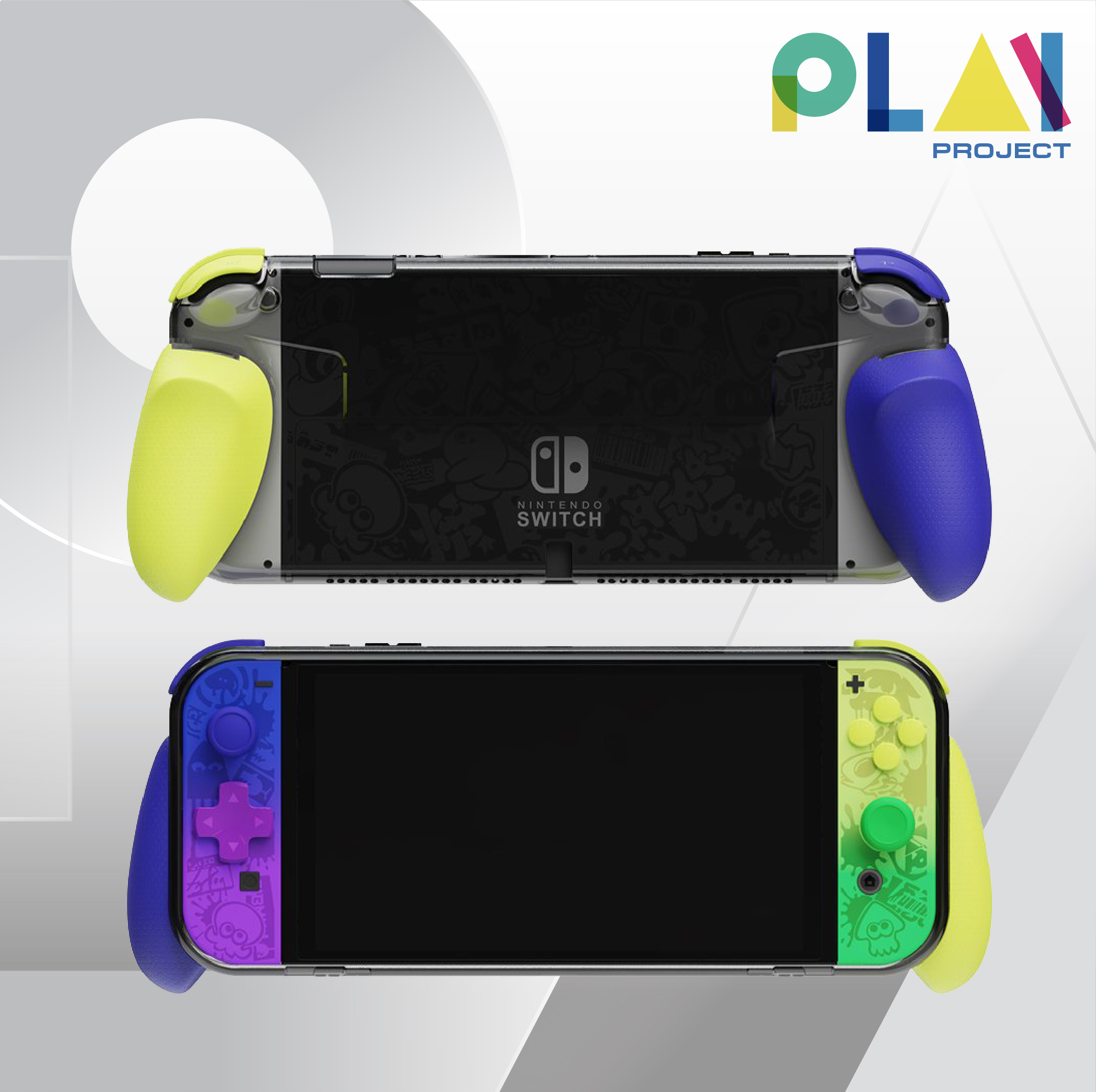 Skull Co. NeoGrip and GripCase Splatoon 3 for Nintendo Switch OLED เคส ...